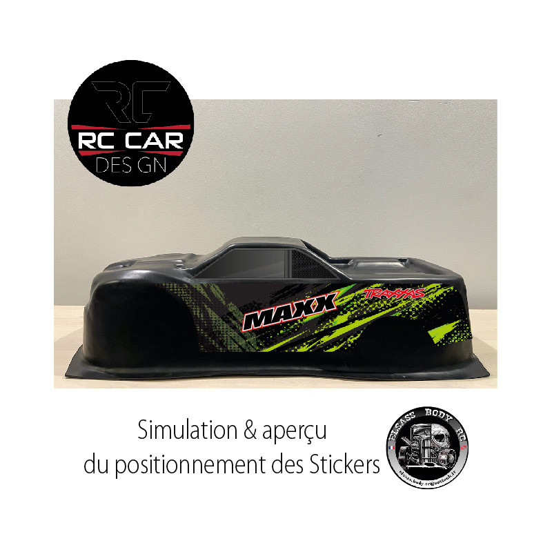 Autocollant MAXX Red Classic